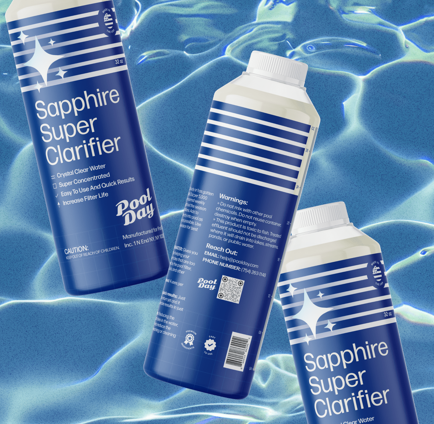 Sapphire Super Clarifier – Pool Day