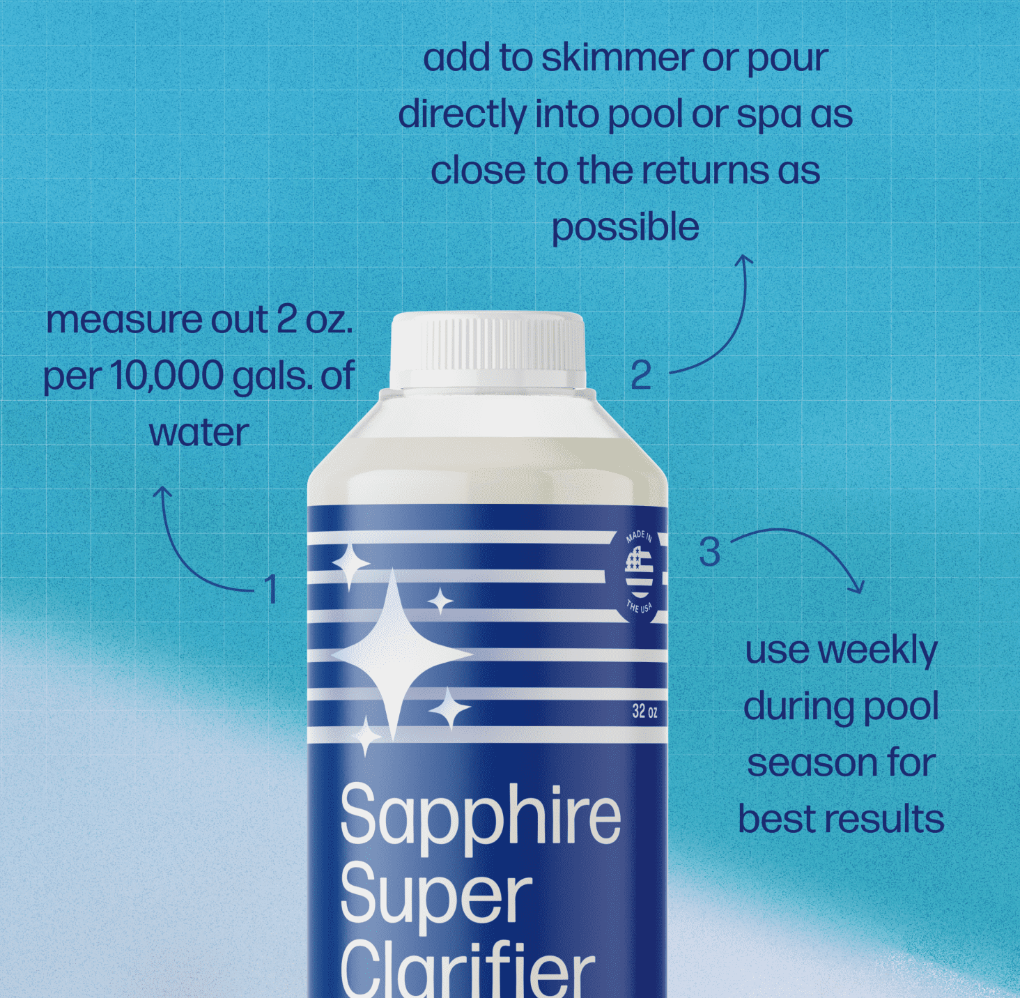 Sapphire Super Clarifier – Pool Day